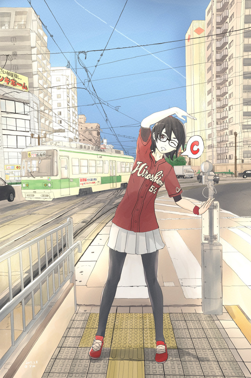 夕凪: "4部作test #illustration https://pawoo.net/media/BJ…" - Pawoo - 創作活動や ...