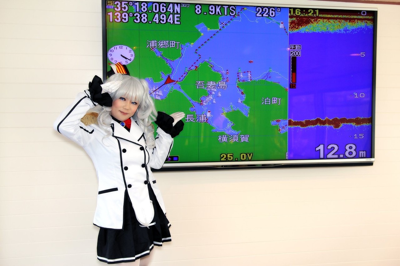 あまにゃん : "#コスプレ #女装 #cosplay #艦これ #鹿島 https://pawoo.net/med…" - Pawoo ...