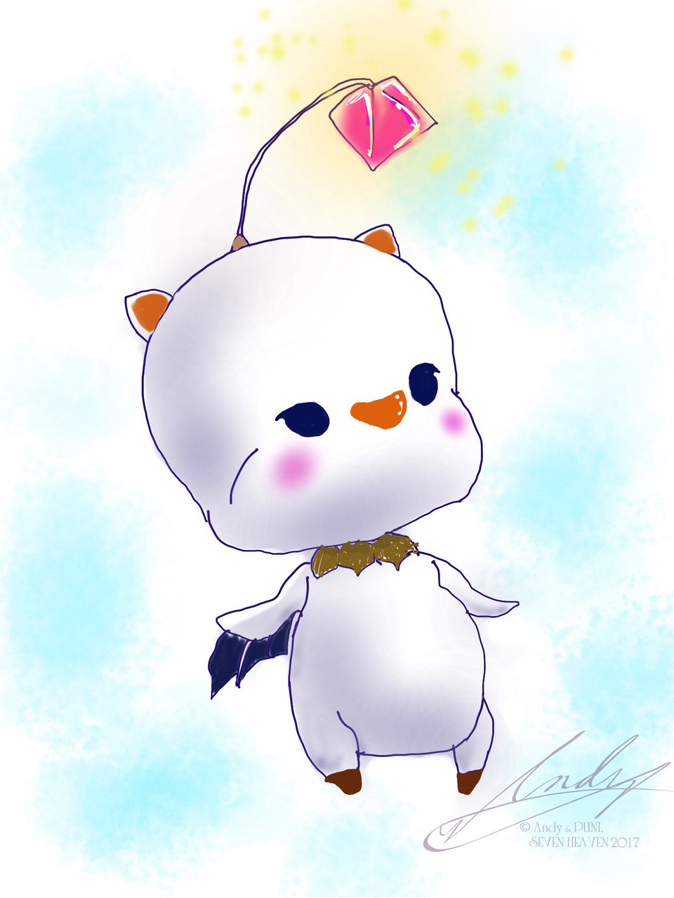 あんでいThe Lunatic: "モーグリ(厳密にはVIモグ)誕生日ということで Happy birthdayモーグリ!!! 慌て ...