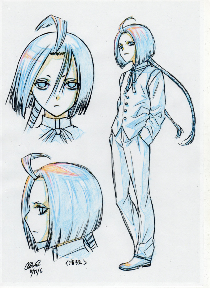 シンディ・ヤマウチ (Cindy H. Yamauchi): "『双星の陰陽師』（注：アニメ本編とは関係ありません）のスケッチ。ピクシブにはアップ済み。液タブを買…" - Pawoo - 創作 ...