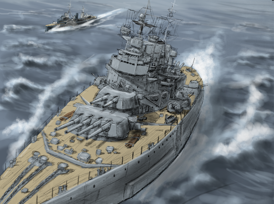 チャーフィ: "戦艦デューク・オブ・ヨーク。 https://pawoo.net/media/Cm9O1ylFH-…" - Pawoo ...