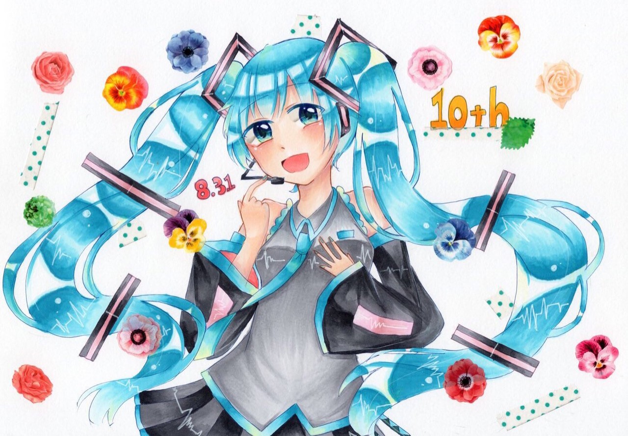 ぽんぽん@コピック: "【HAPPY BIRTHDAY !!】 🎂お誕生日おめでとう！！！🎉 私はあなたと出会って8年経ち…" - Pawoo ...