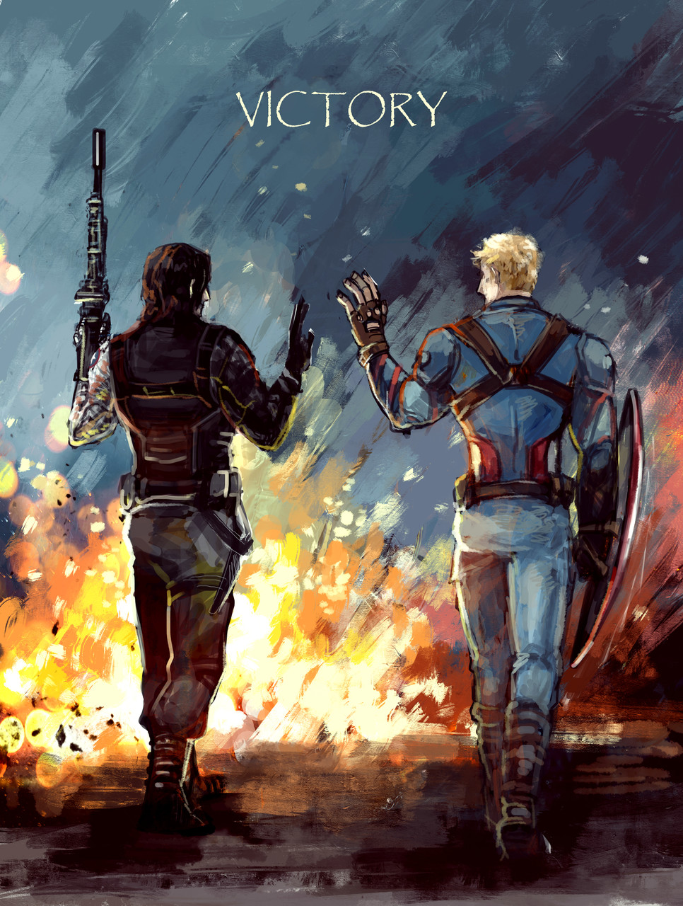 Endorphin: "发两张之前旧图刷个tag嘻嘻 #stucky #盾冬 https://pawoo.net/m…" - Pawoo ...