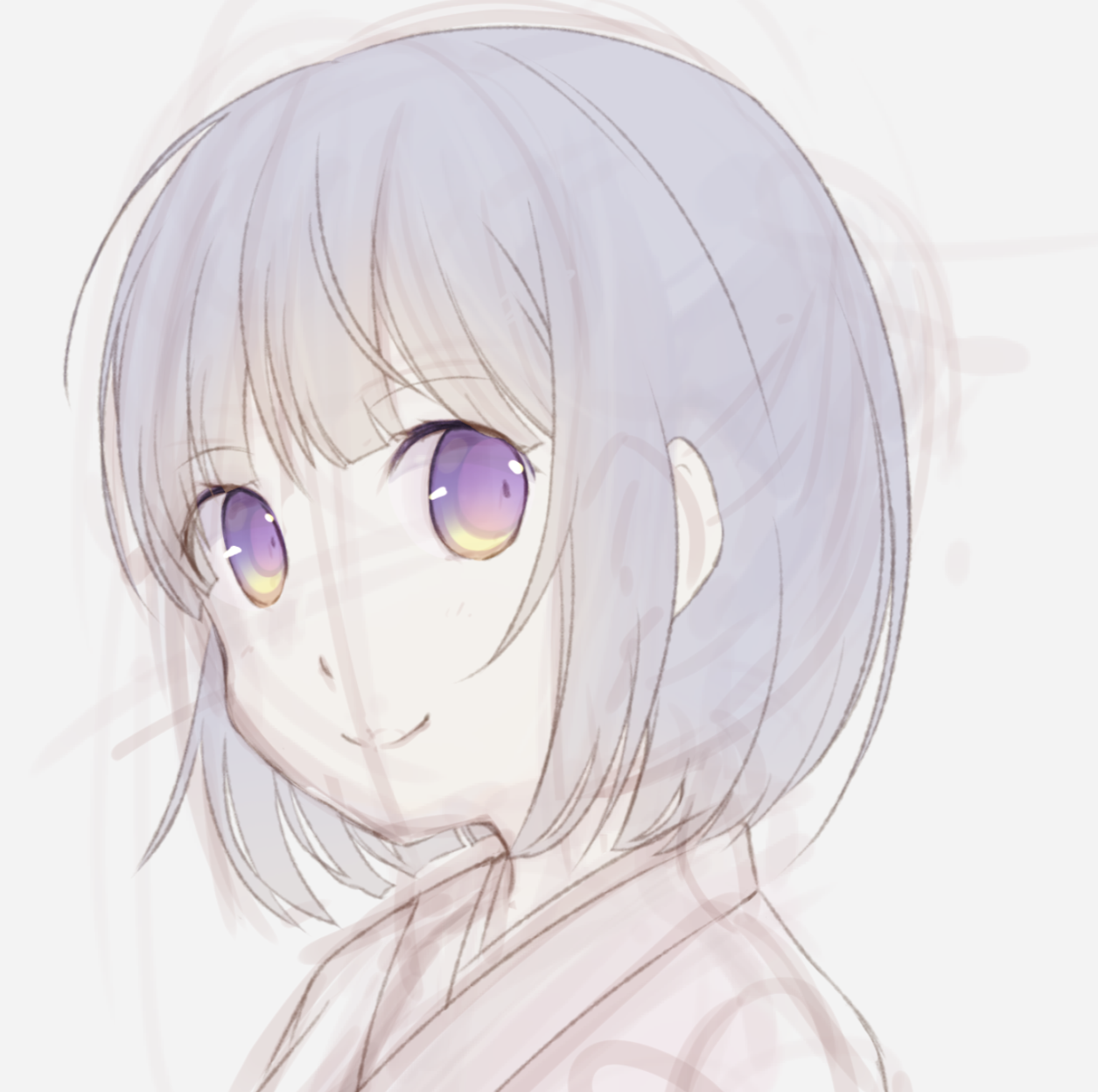 04_hakana: "surfaceで描いてます。線画飽きたので目だけ塗ってみました。 https://pawoo.ne…" - Pawoo ...