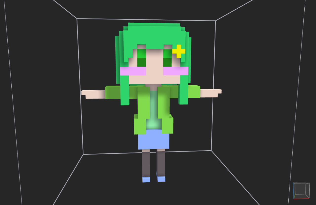 すいま: "先日作ったボクセル" - Pawoo - 創作活動や自由なコミュニケーションを楽しめる場