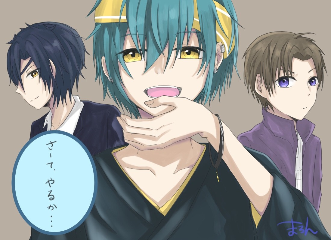 まろん: "白山くん祈願に描いた絵。 結局会うことはなかったですけどね:( ;´꒳`;): 絵柄が安定してな…" - Pawoo - 創作活動 ...