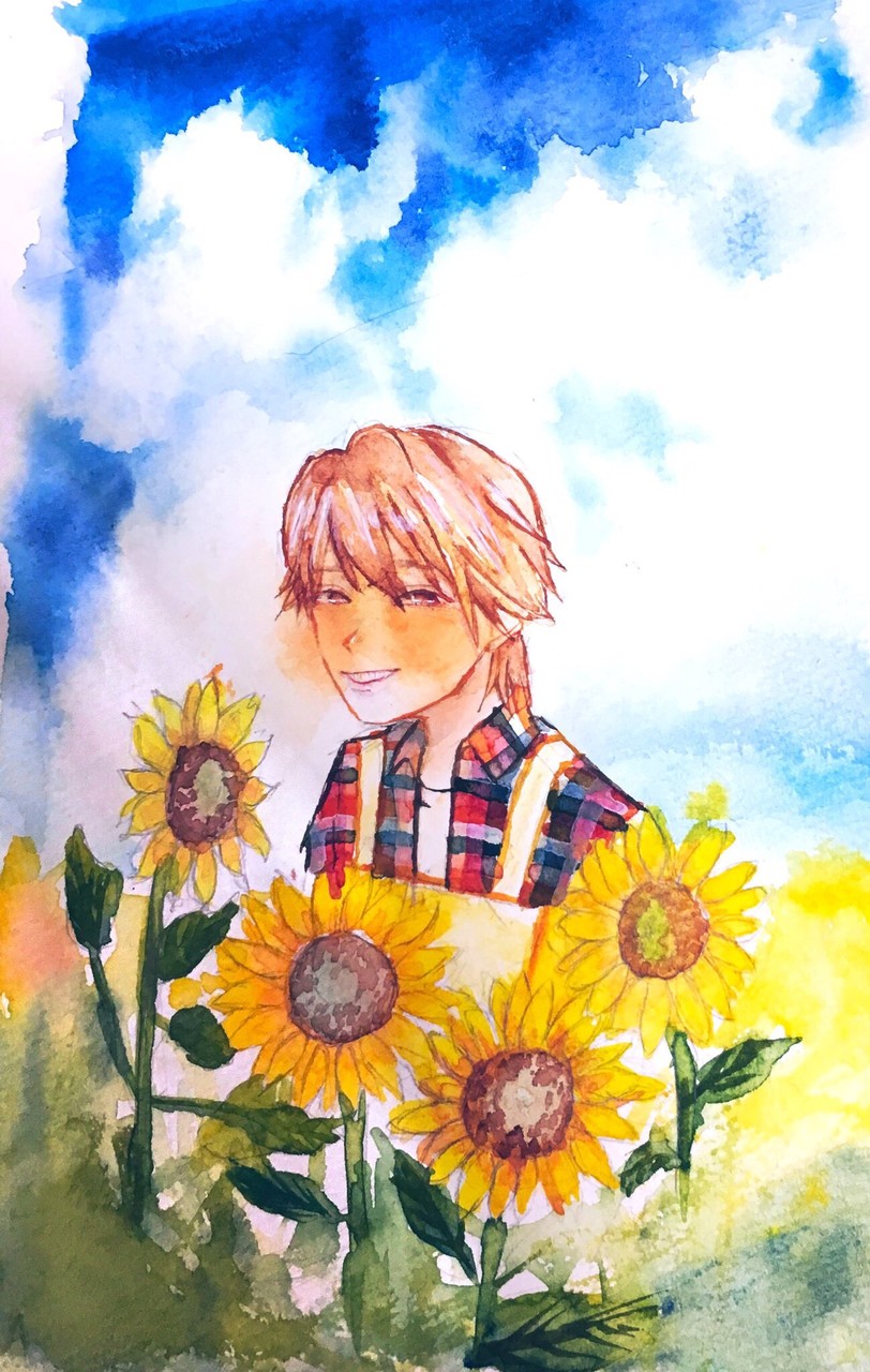 mobA: "太陽先生には青空とひまわりが似合う https://pawoo.net/media/5-xDYgJ…" - Pawoo - 創作 ...