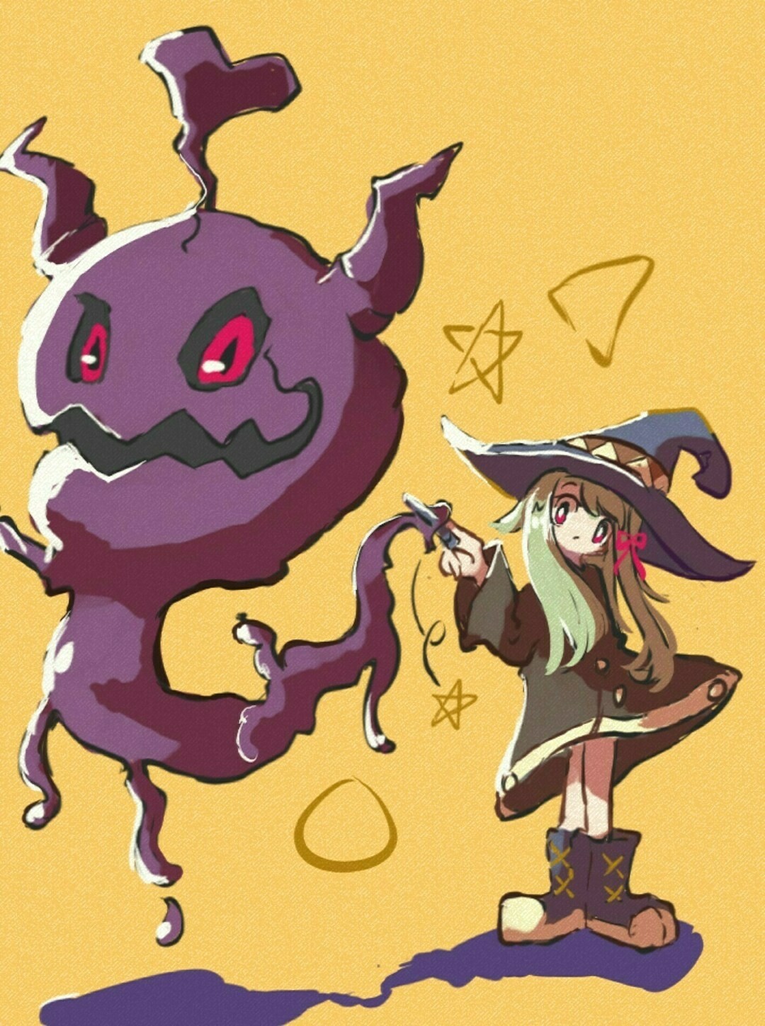 bliko: "魔女見習い #イラスト #絵描きさんと繋がりたい #pixivSketch https://s…" - Pawoo - 創作 ...