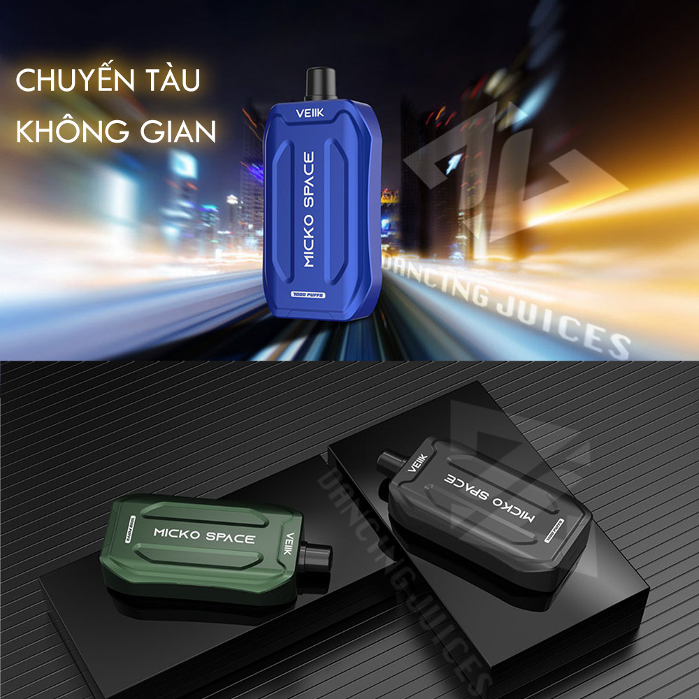 DANCING JUICES VAPE SHOP: "Veiik Micko Space 7000 Puffs – Pod 1 Lần ...