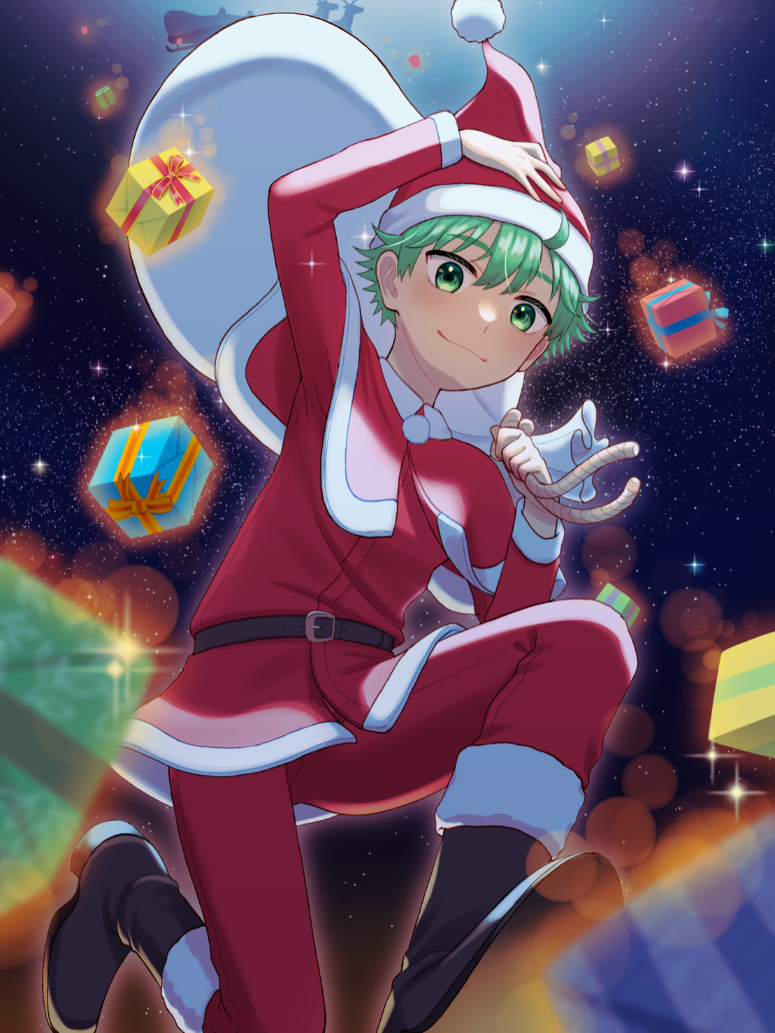 あさひ: "Merry Christmas🎄🎁🎅 " - Pawoo - 創作活動や自由なコミュニケーションを楽しめる場