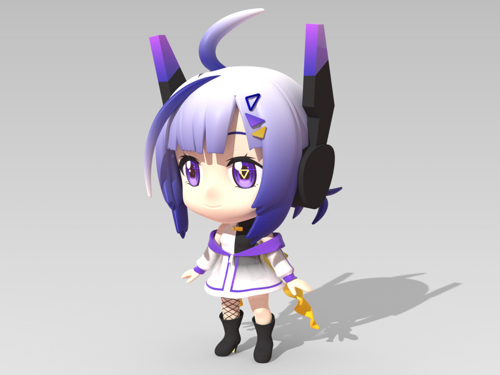 E-Ken: "No.7ちゃん続き。 網タイツのテクスチャを作成し、カスタムマッピングしてみた。 テクスチャは…" - Pawoo - 創作 ...