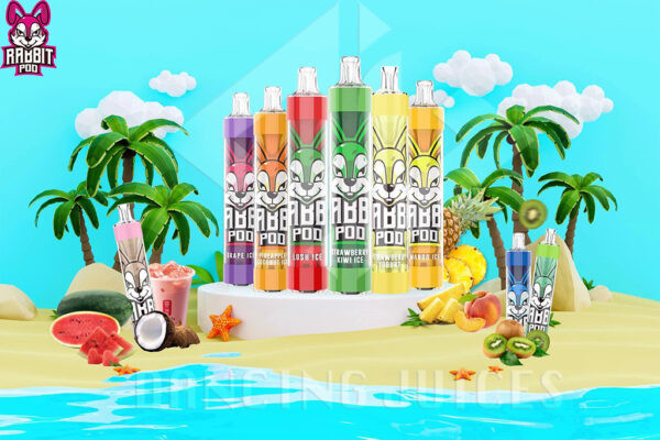 DANCING JUICES VAPE SHOP: "RABBIT Pod 4000 Puffs – Pod 1 Lần Dùng Phone ...