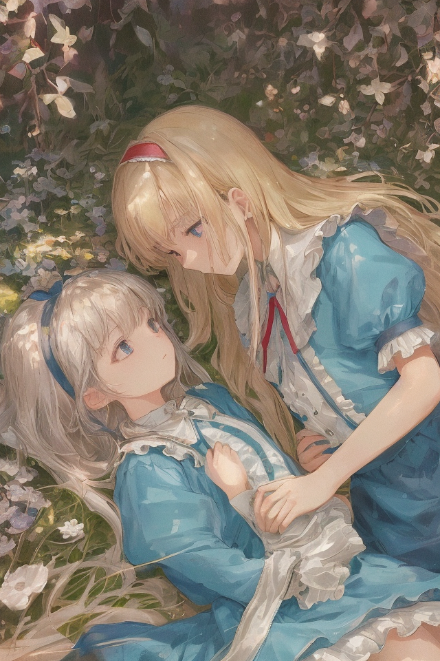 大理石: "Alices #aiart #aiイラスト" - Pawoo - 創作活動や自由なコミュニケーションを楽しめる場