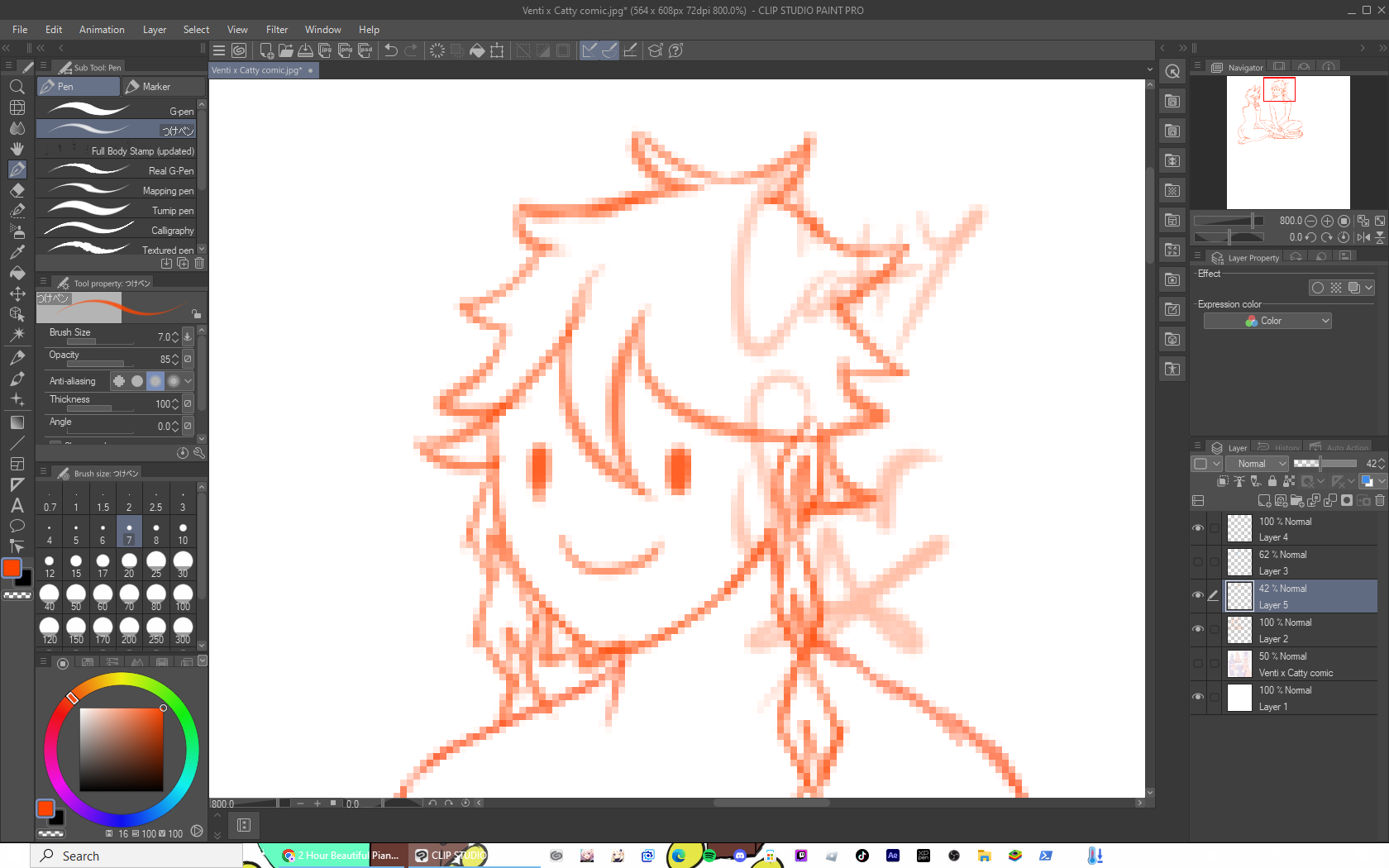 CtatyStar: "this new drawing has Catty with her ears up so le…" - Pawoo ...