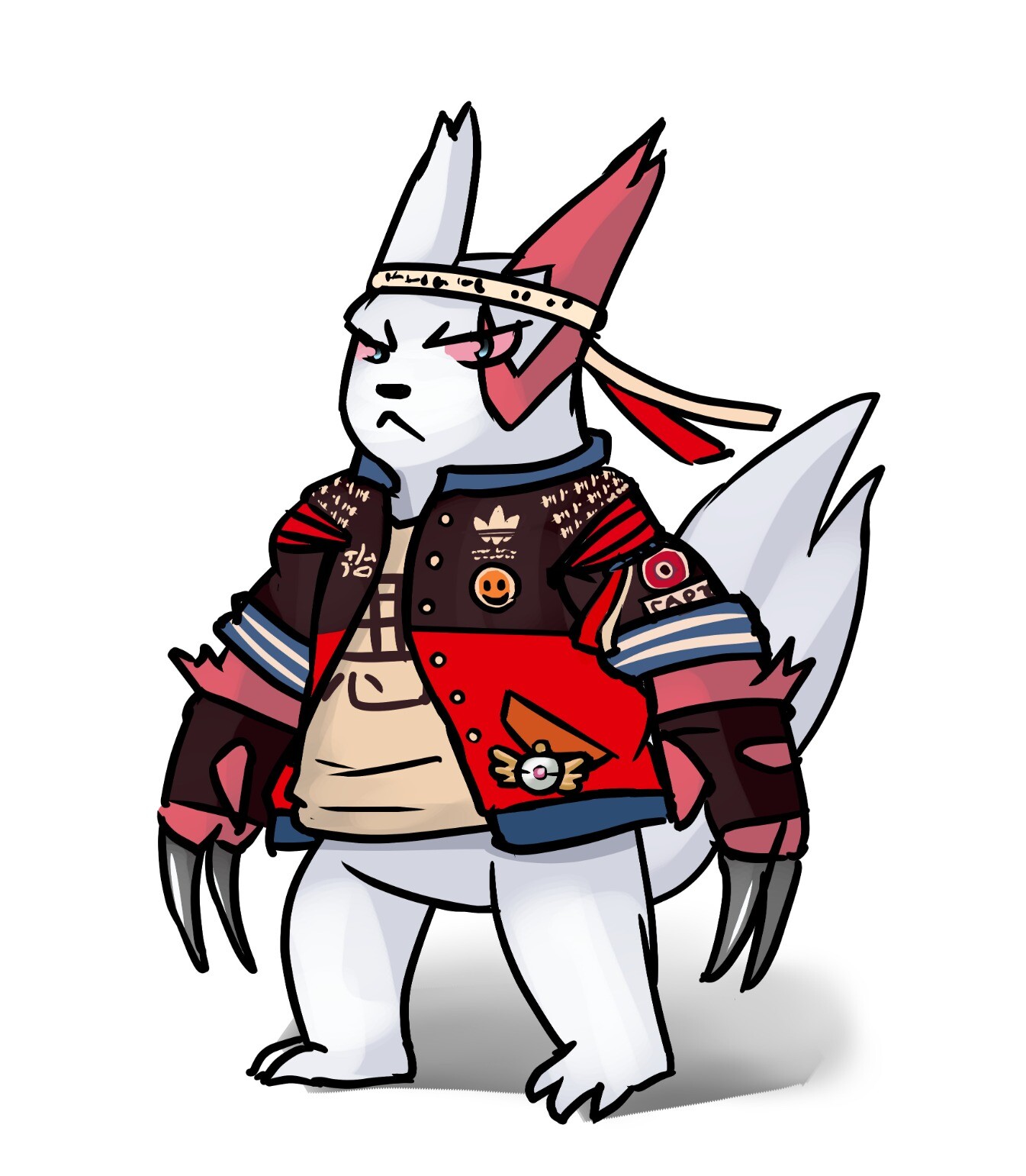 Arya Jaeger: "Rev Alt Outfit Zangoose - #Art #Pokémon #Pokemon ...