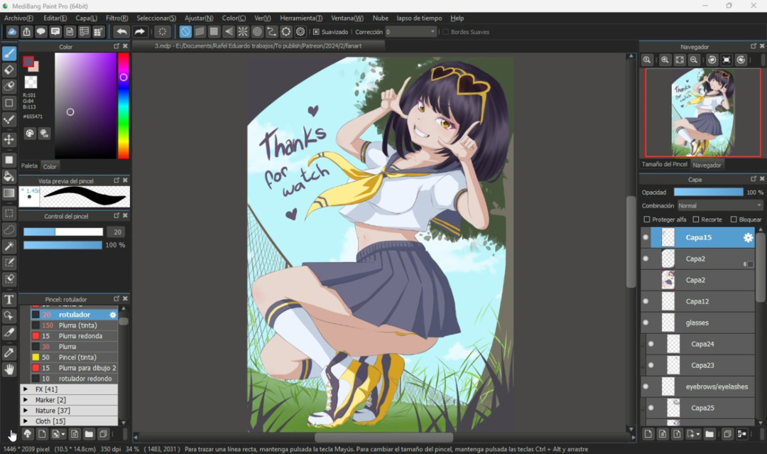 RGeru ️Commission open ️: "ライブでここまで進みました #今日のライブ進捗 #オリジナル #drawing ...