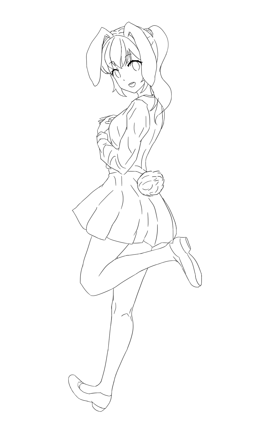 Burning Art: "作品144【兔子/ウサギ】 気に入ってもらえるといいけど #pixiv #ワンドロ #オリジナル" - Pawoo ...