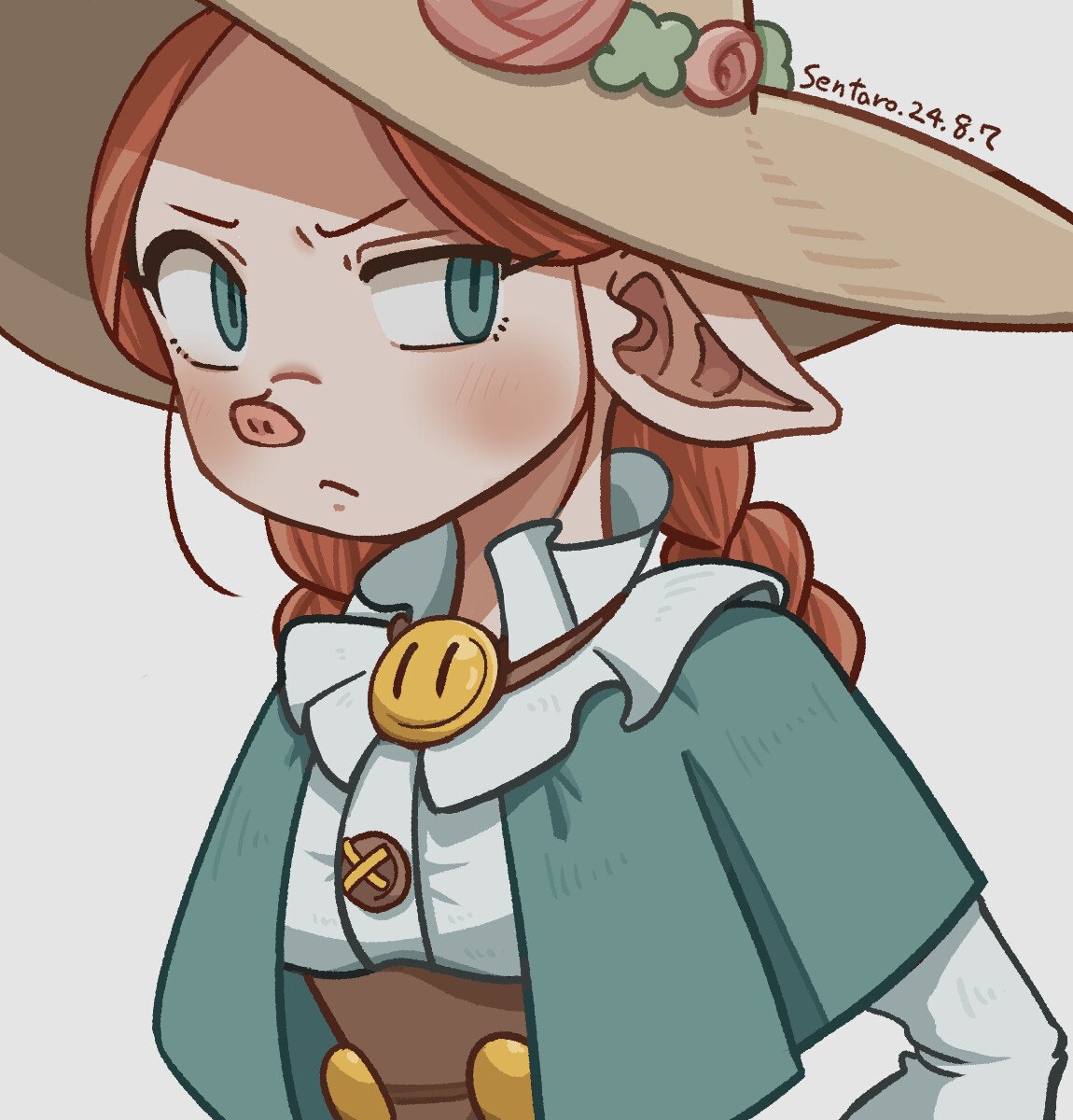 NatuHimawari: "ボタン | 烏丸 千太郎 #pixiv https://www.pixiv.net/artwork ...