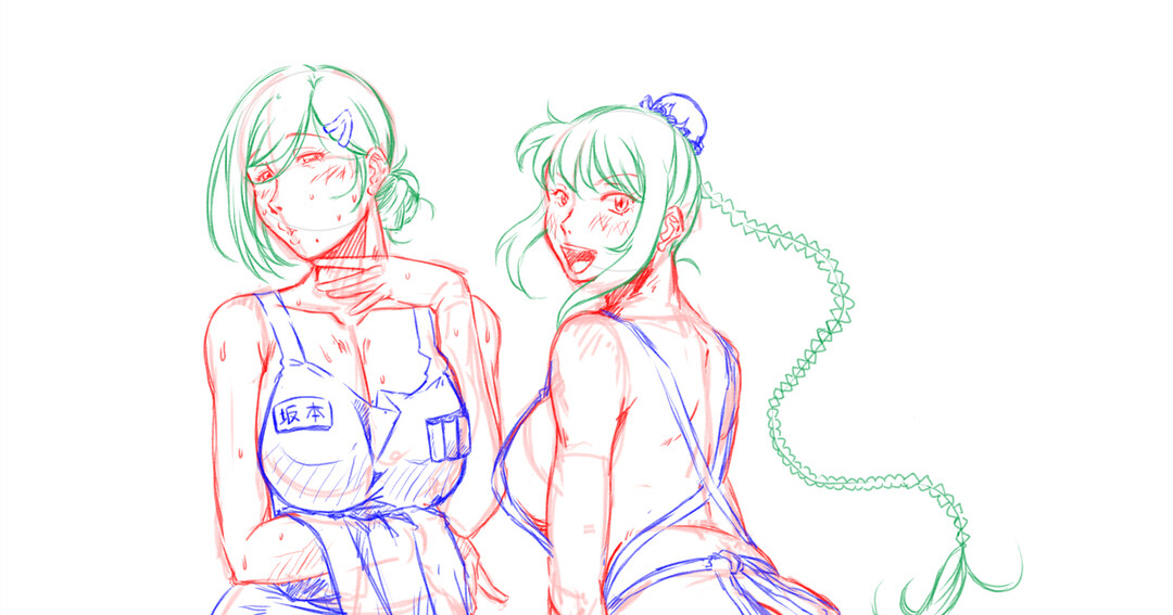 しゃとら🔞🎨: "イラスト進捗 ライフ完了…まだまだ先は長い💦 #wip #イラスト #SKAMOTO_DAY…" - Pawoo - 創作活動や自由なコミュニケーションを楽しめる場