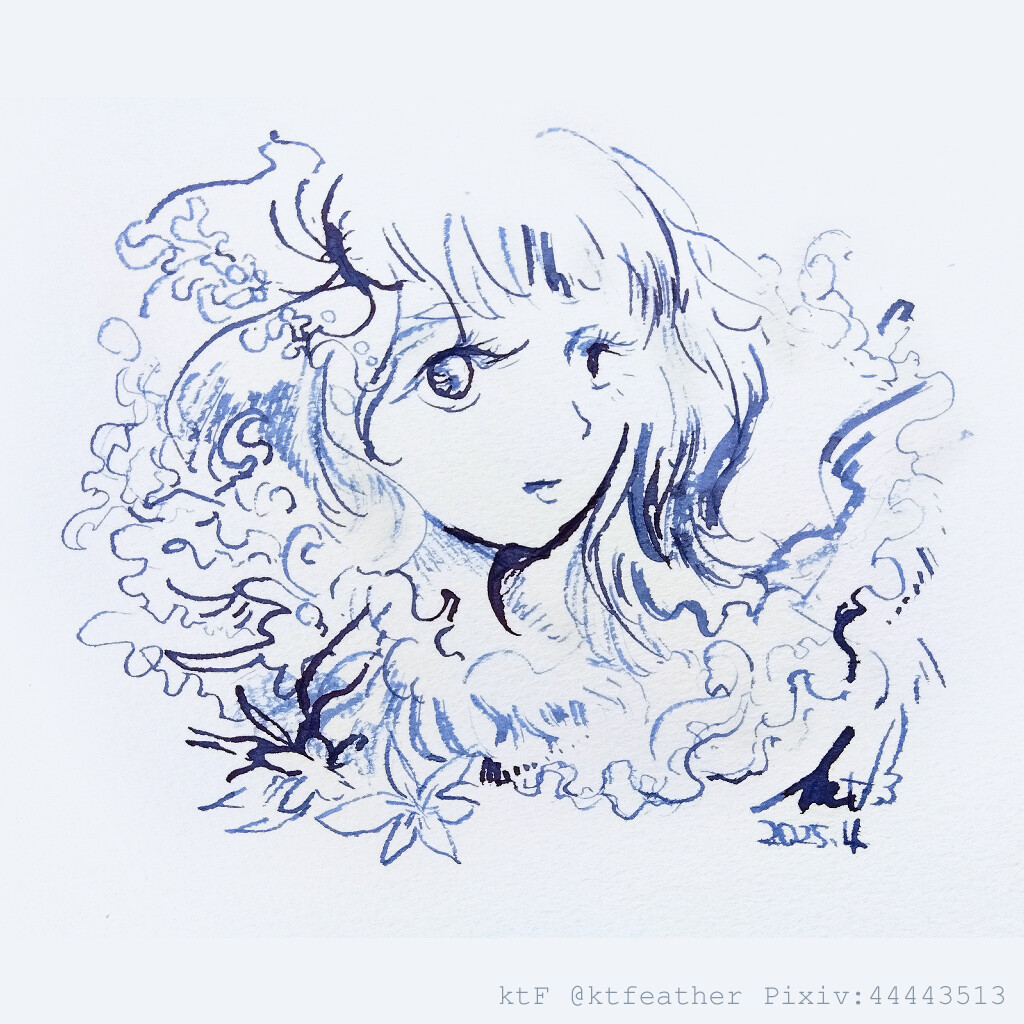 ktF: "息吹 #pixivSketch https://sketch.pixiv.net/items/32…" - Pawoo - 創作 ...