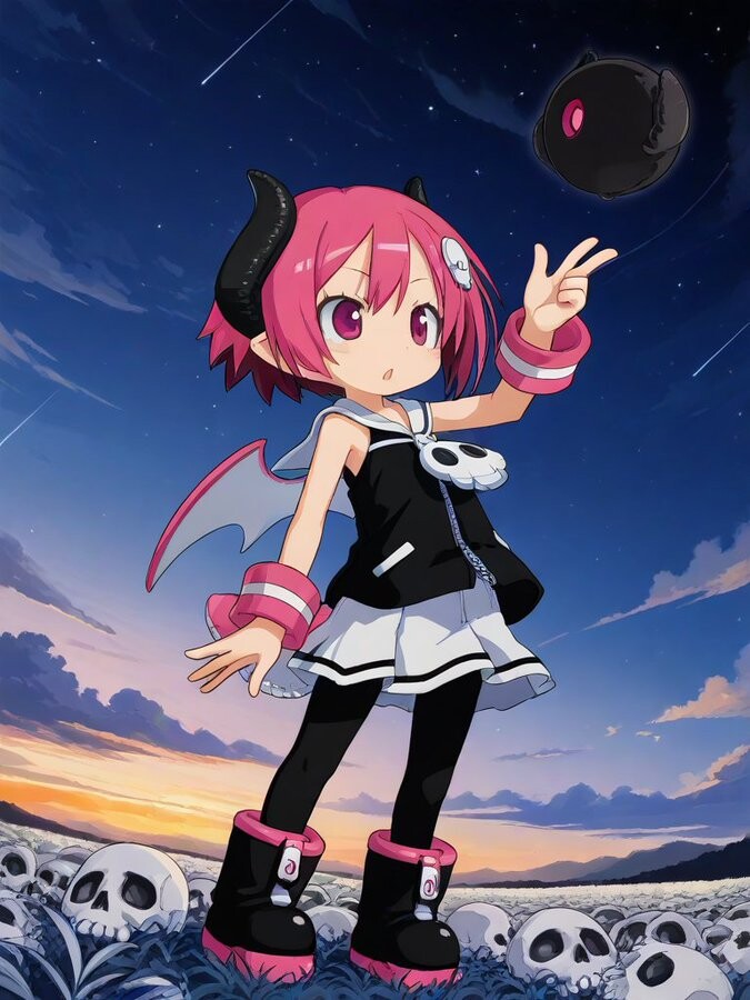 NatuHimawari: "もの | ずべこ #aiart #disgaea | https://x.com/monofam ...