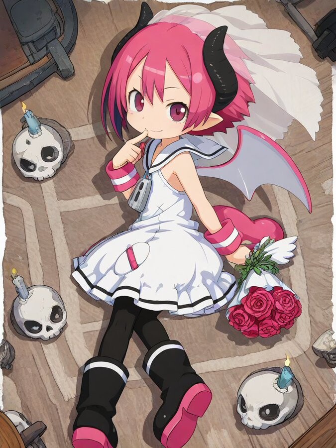 NatuHimawari: "もの | ずべこ #aiart #disgaea | https://x.com/monofam ...