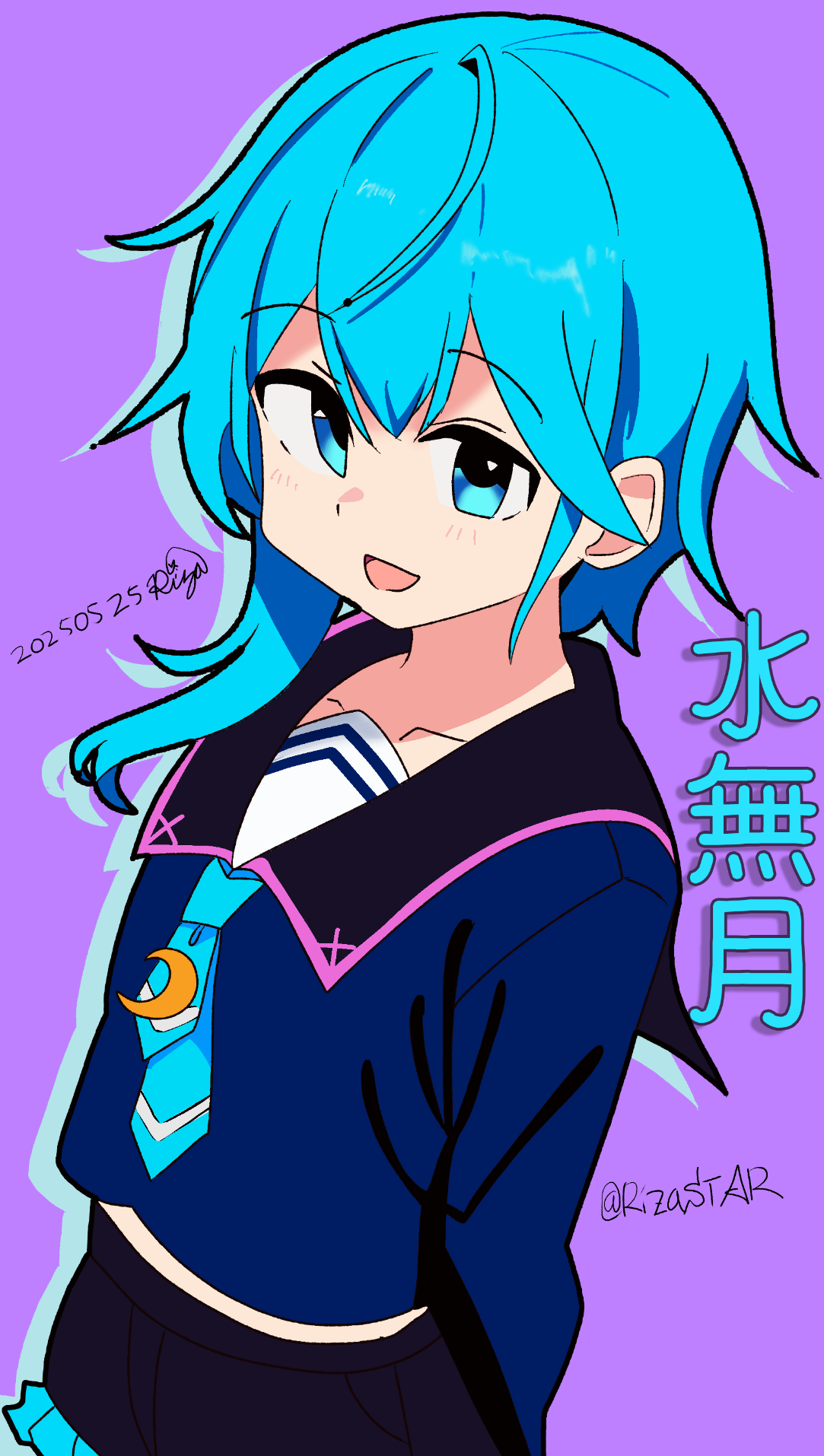 RizaSTAR: "20250525水無月 | RizaSTAR https://www.pixiv.net/artw…" - Pawoo - 創作活動や自由なコミュニケーションを楽しめる場